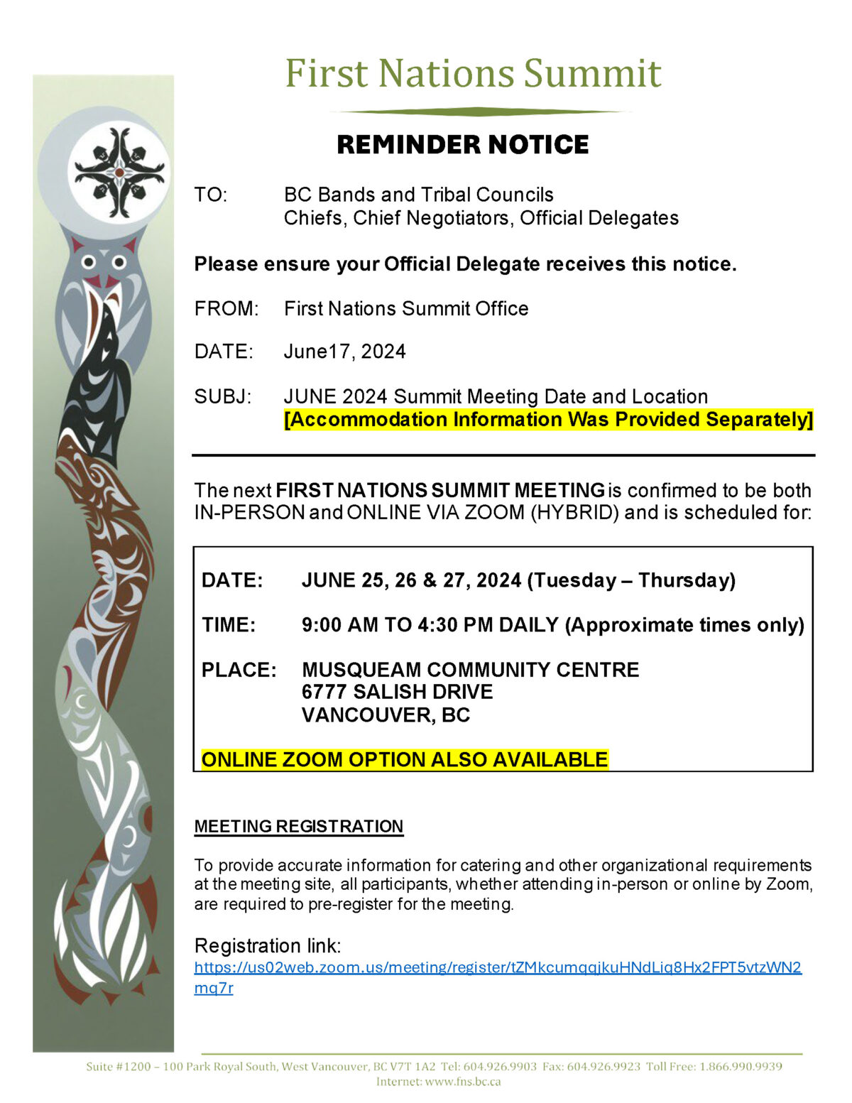 First Nations Summit