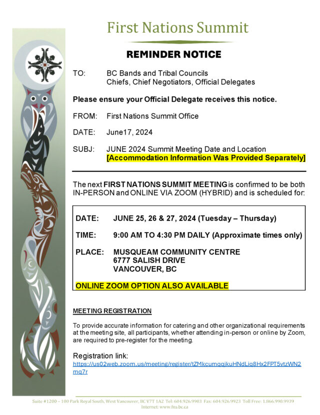 First Nations Summit