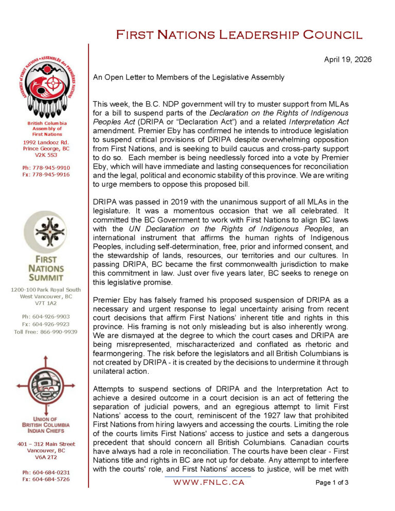 First Nations Summit